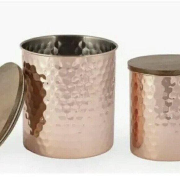 Uncommon James | Kitchen | Uncommon James Hammered Copper Canister 2 ...